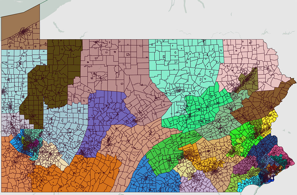 Penndot Regional Map